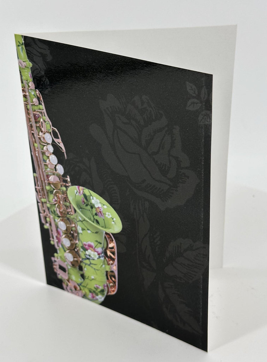 Saxophone Postcard – Roberto's Winds