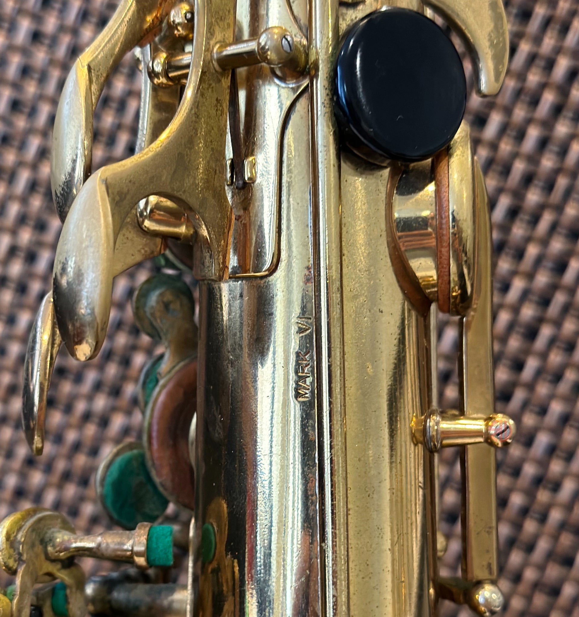 Vintage Selmer Mark VI Varitone Tenor Saxophone w/ Original Amp Ser#14 ...