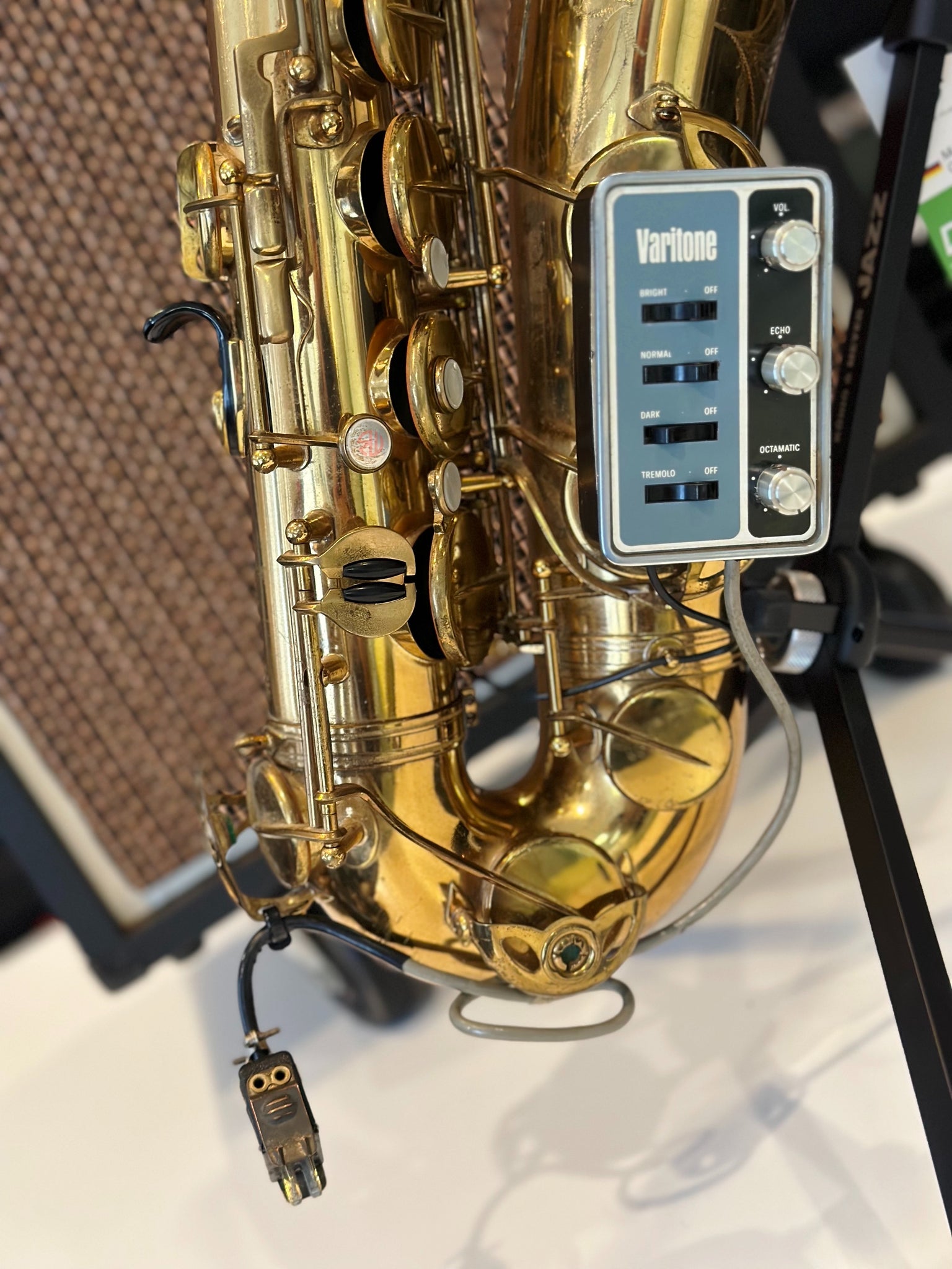 Vintage Selmer Mark VI Varitone Tenor Saxophone w/ Original Amp Ser#14 ...