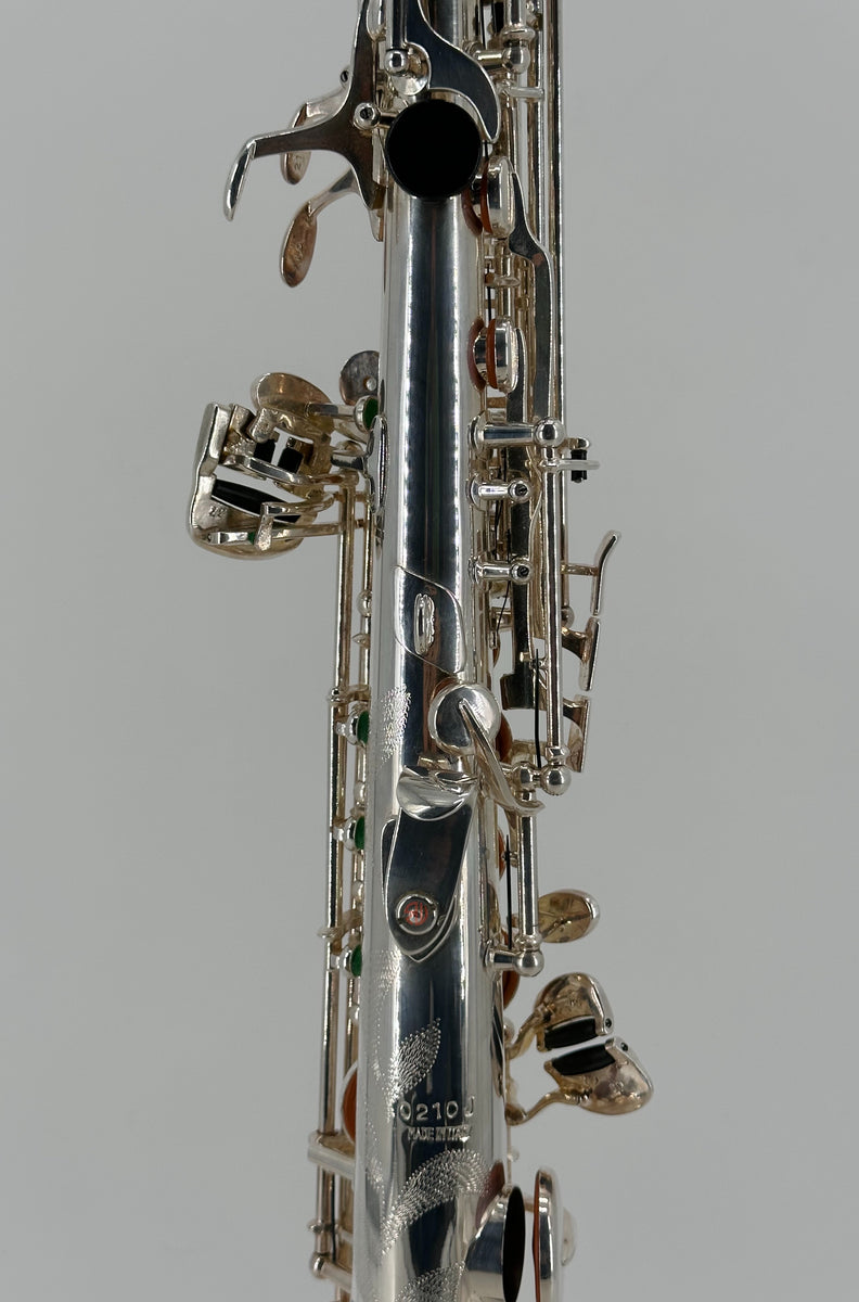 Sterling Silver Borgani Jubilee Soprano Saxophone Ser# 02XXJ BM ...