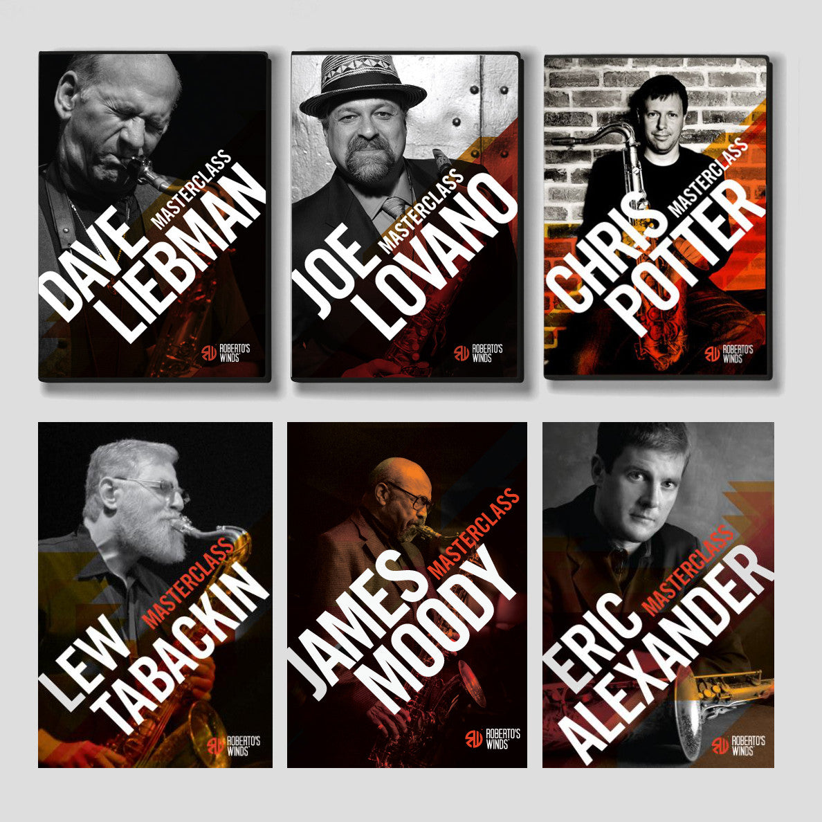 Roberto's Winds Masterclass DVDs - Full Collection